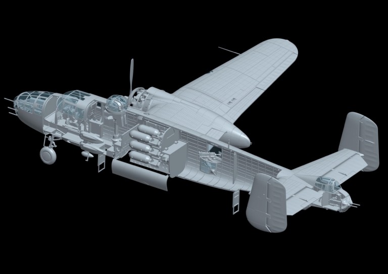 B-25J ミッチェル グラスノーズ | 株式会社 ハセガワ