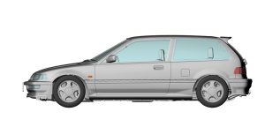 ホンダ シビック SiR （EF9）（1990） | 株式会社 ハセガワ